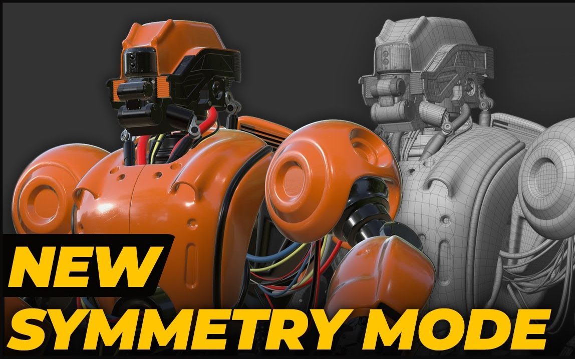 C4D2023新的对称系统初探