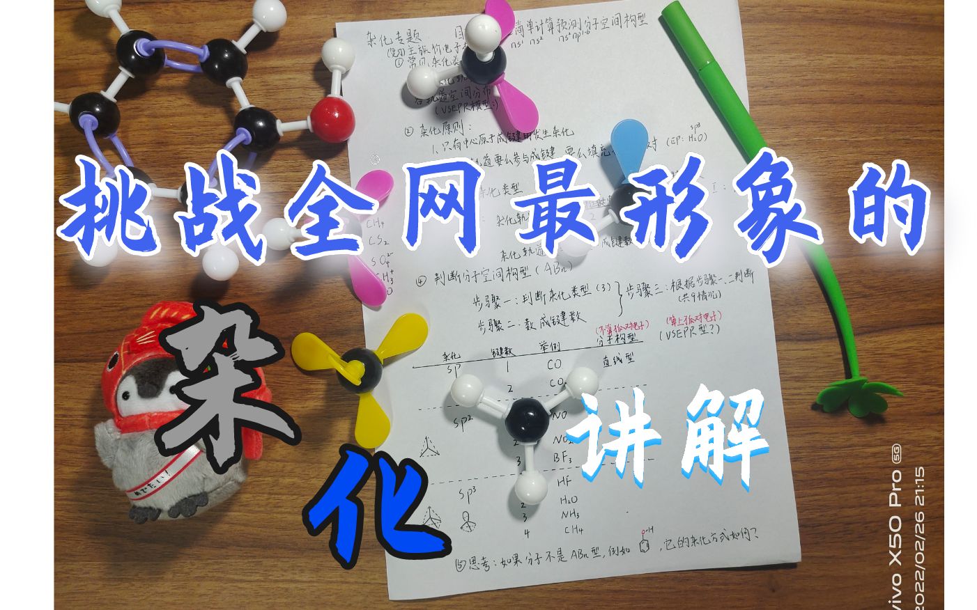 全网最形象的杂化和分子构型讲解?!