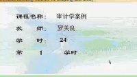 审计学案例 02