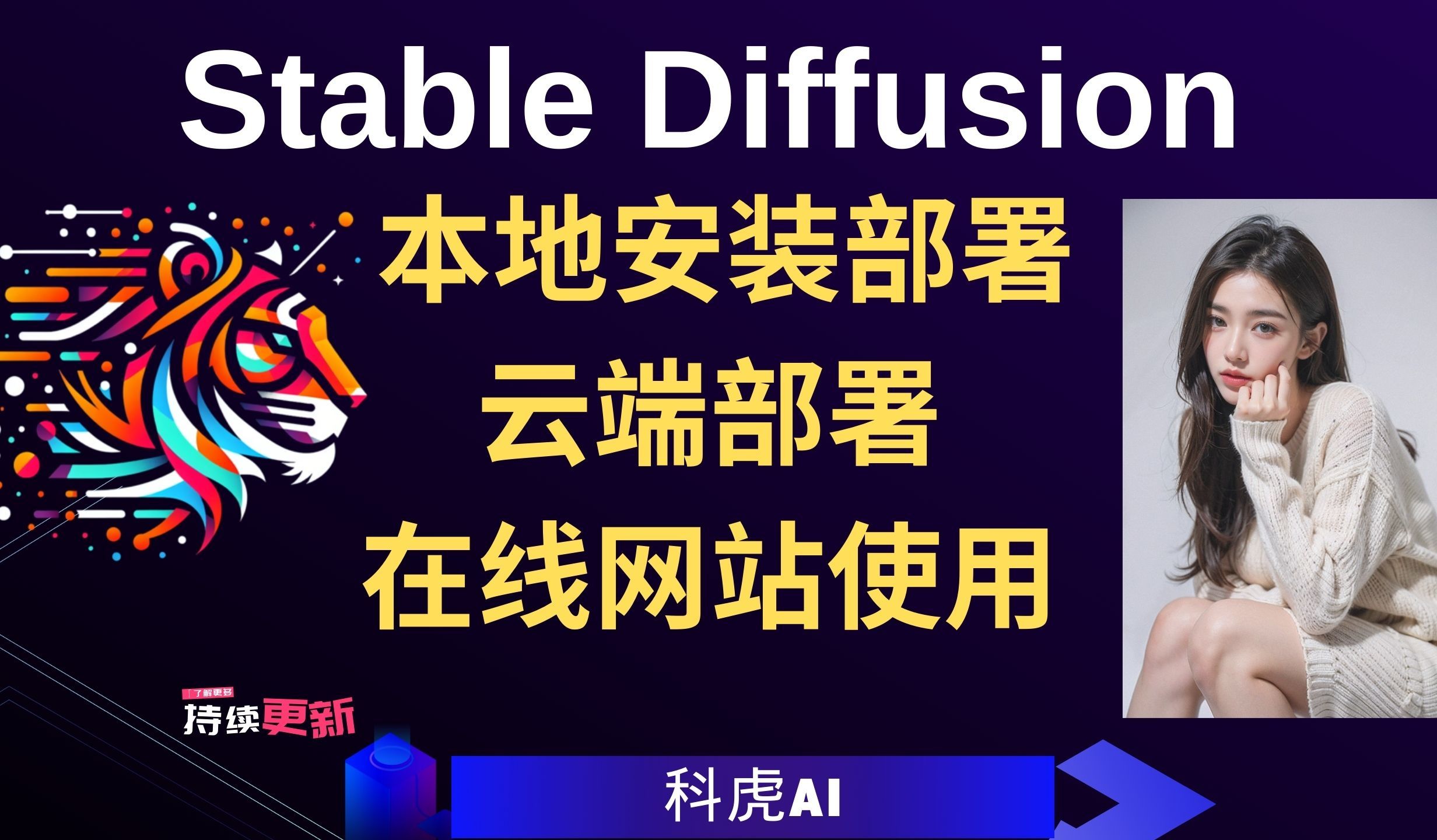 ...Stable Diffusion入门】 WebUI本地安装部署、云端部署、在线网站使用