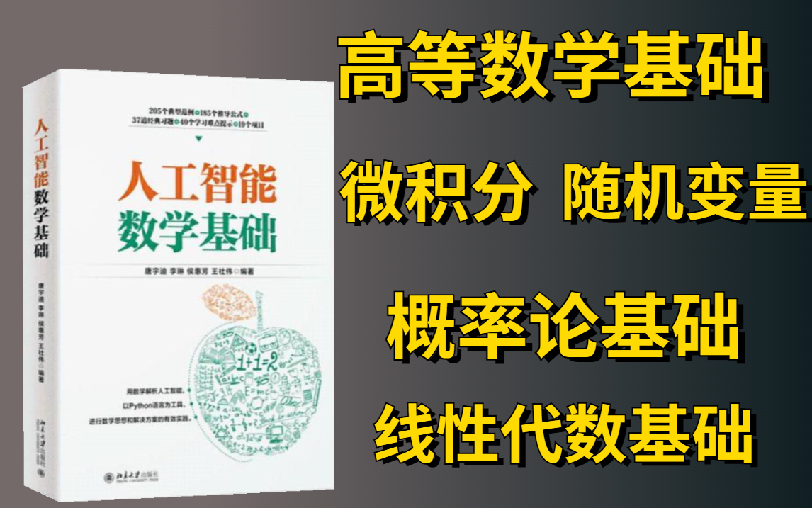 ...真的从未见过如此完整的高等数学基础教程!从微积分到特征值与矩阵...