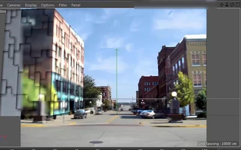 cmiVFX - C4D场景摄像机投射教程