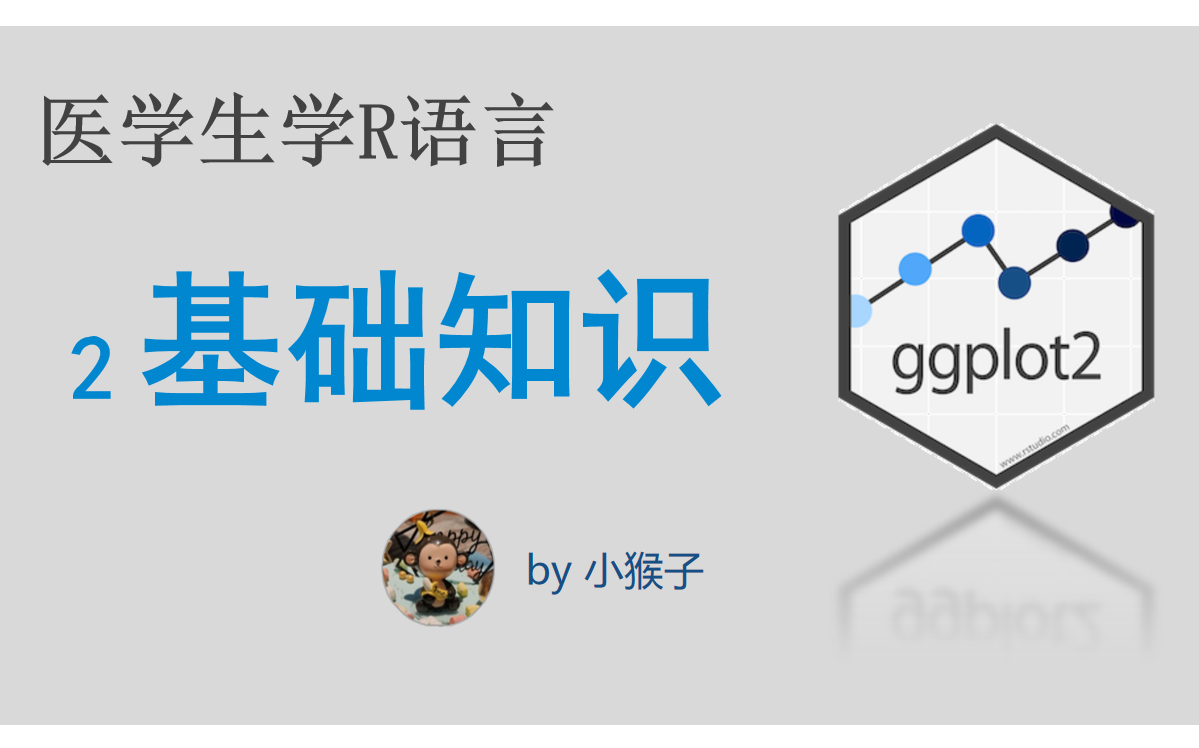 【医学生学R语言-2】基础知识
