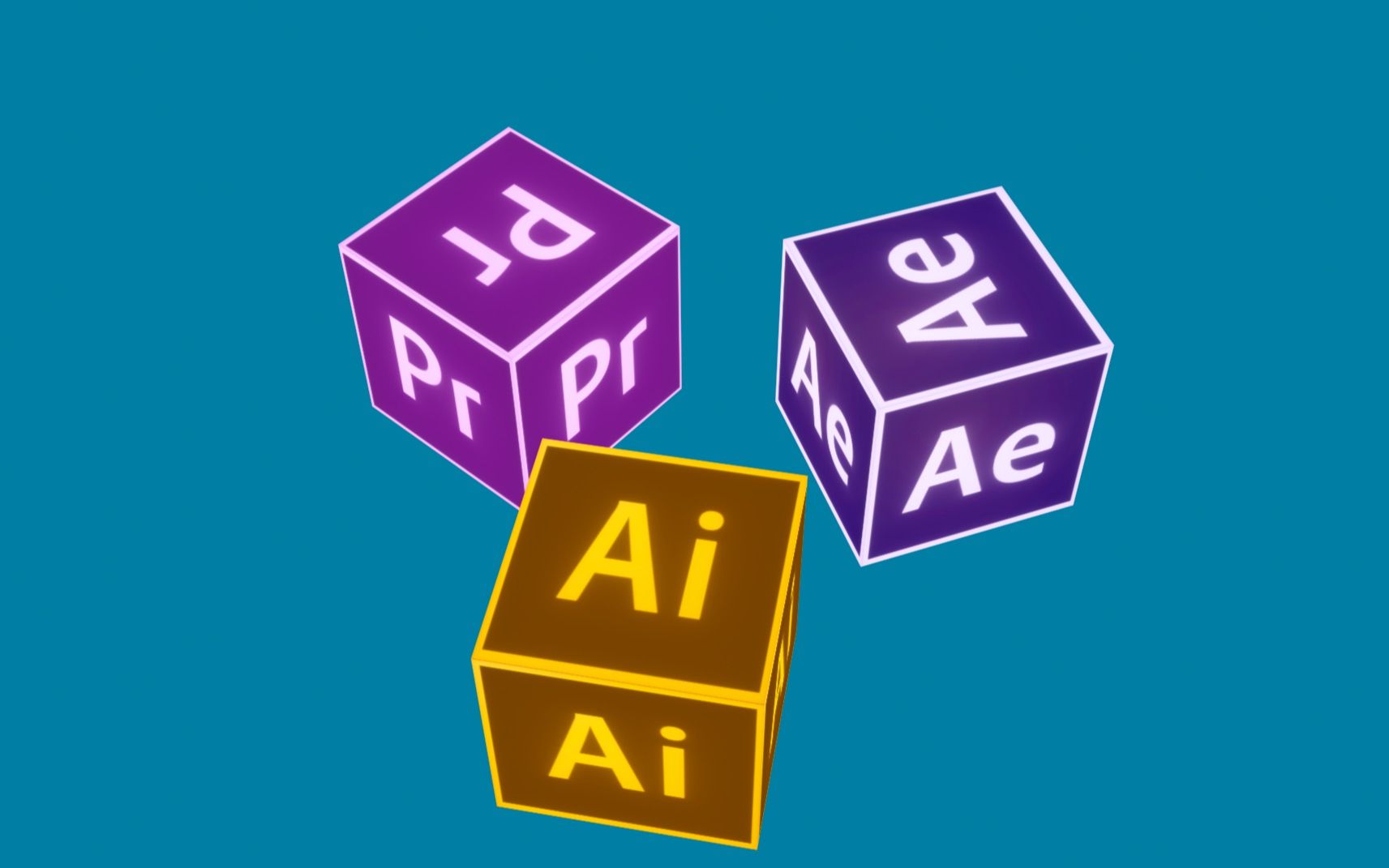 这三个AE脚本了不得-Create 3D Box,教你快速制作3D盒子,用时不到一...