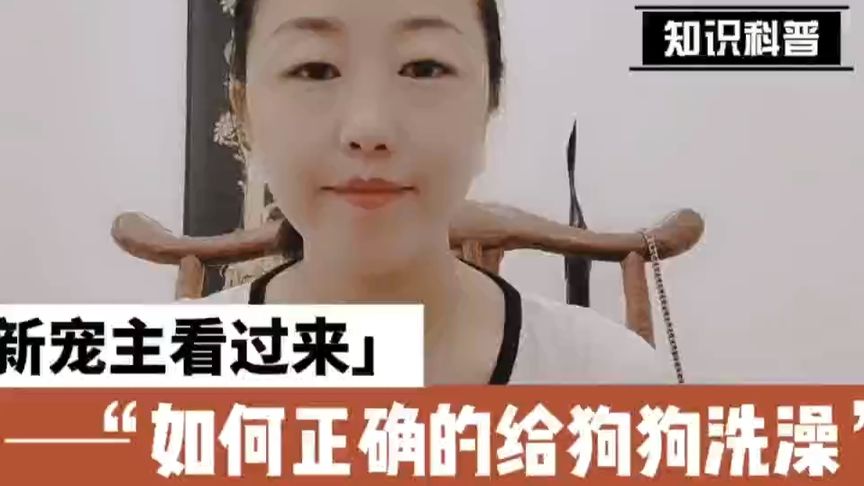 如何正确的给狗狗洗澡