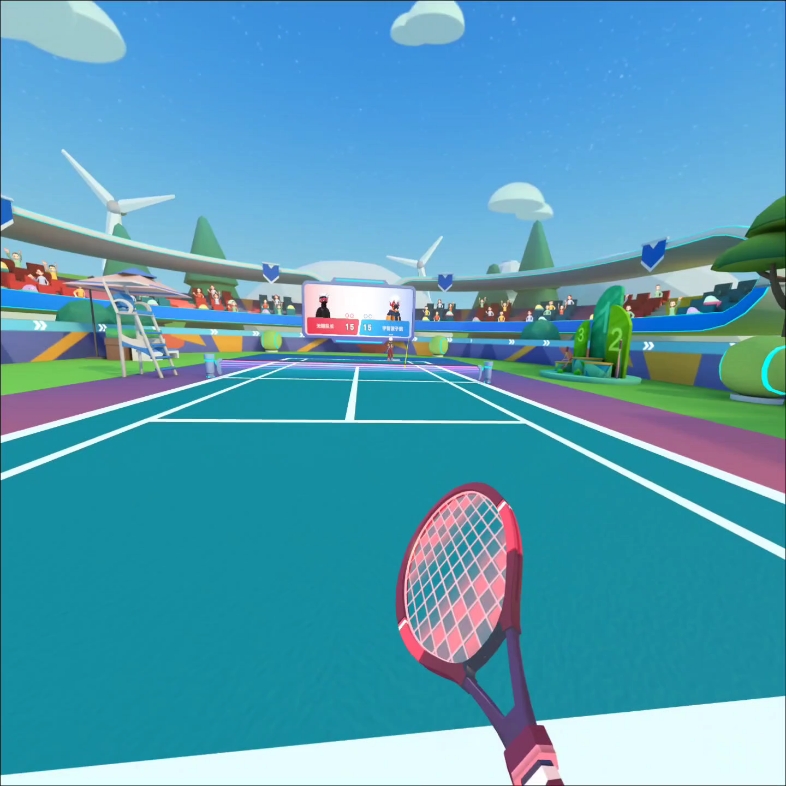 pico4 vr游戏 VR一体机打网球