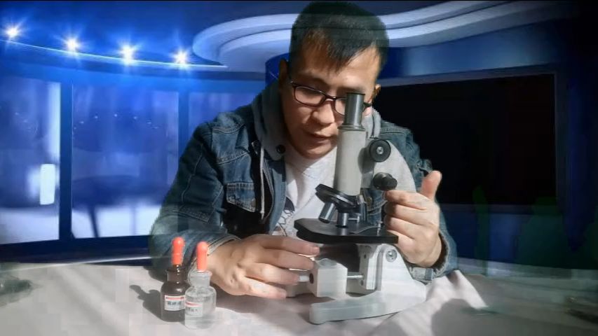 开箱一台显微镜 顺便做洋葱表皮细胞