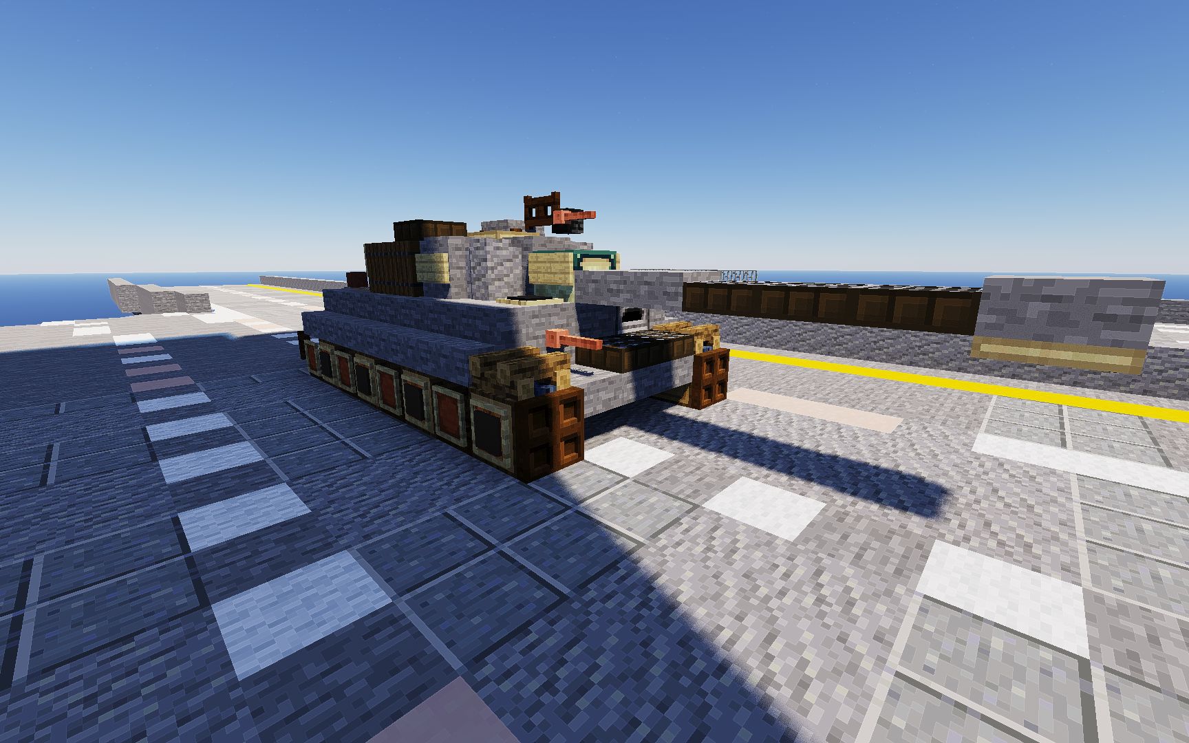 教你在我的世界中建造虎式坦克