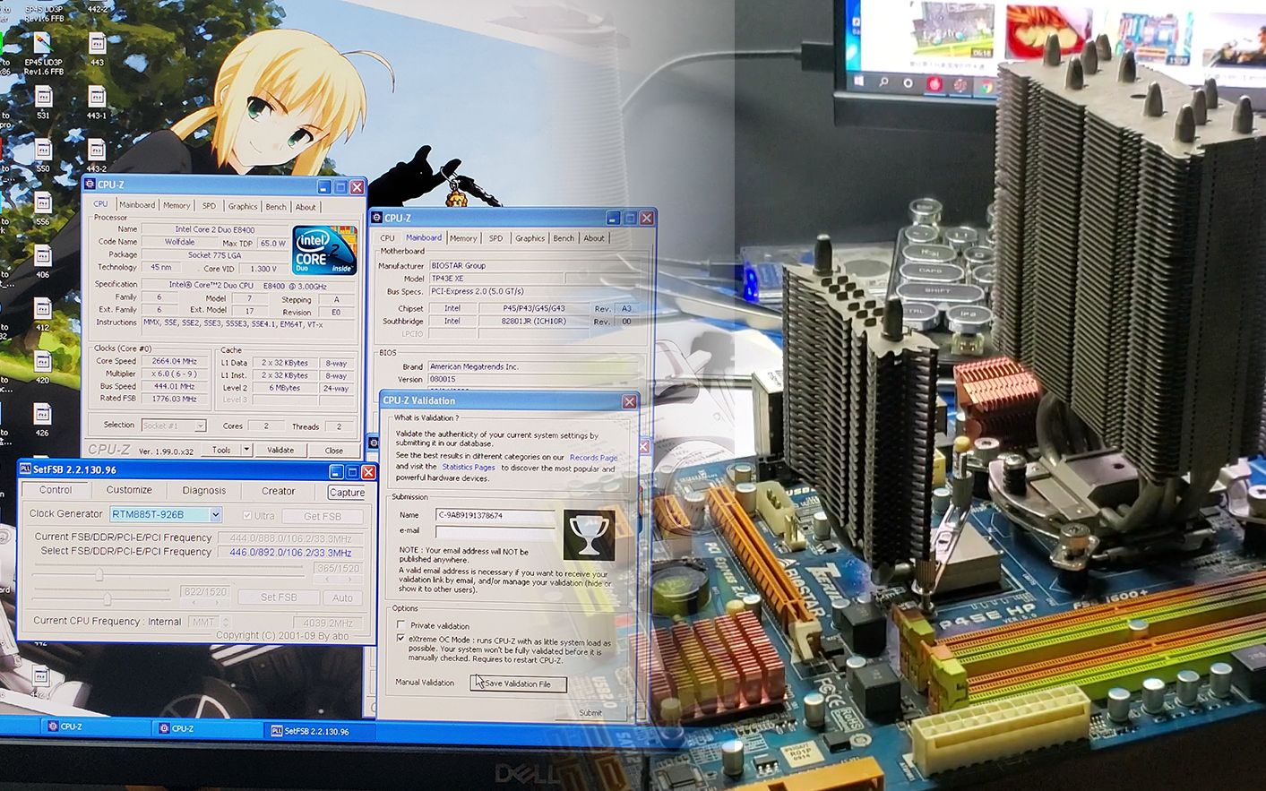 坚不可摧?打破LGA775之P43芯片组外频墙——通过SetFSB软拉PCIE...