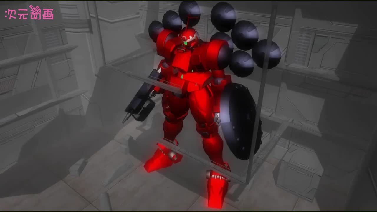 《高达》自制3D特效模型展示动画!OZ-13MSX2