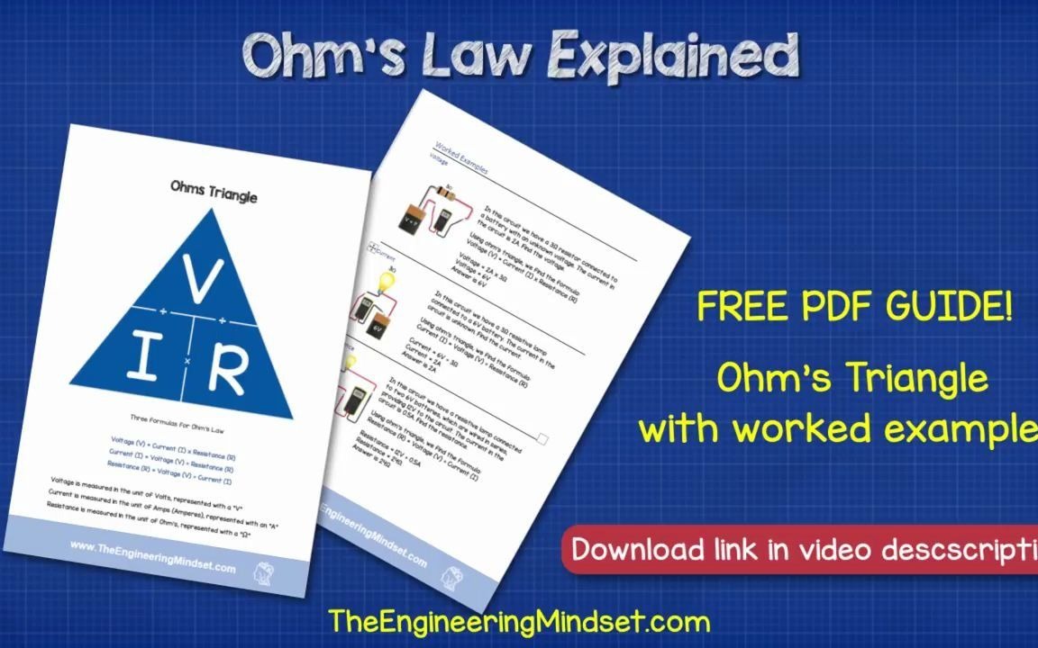 6.Ohms Law Explained - The basics circuit theory 欧姆定律解释-基本...