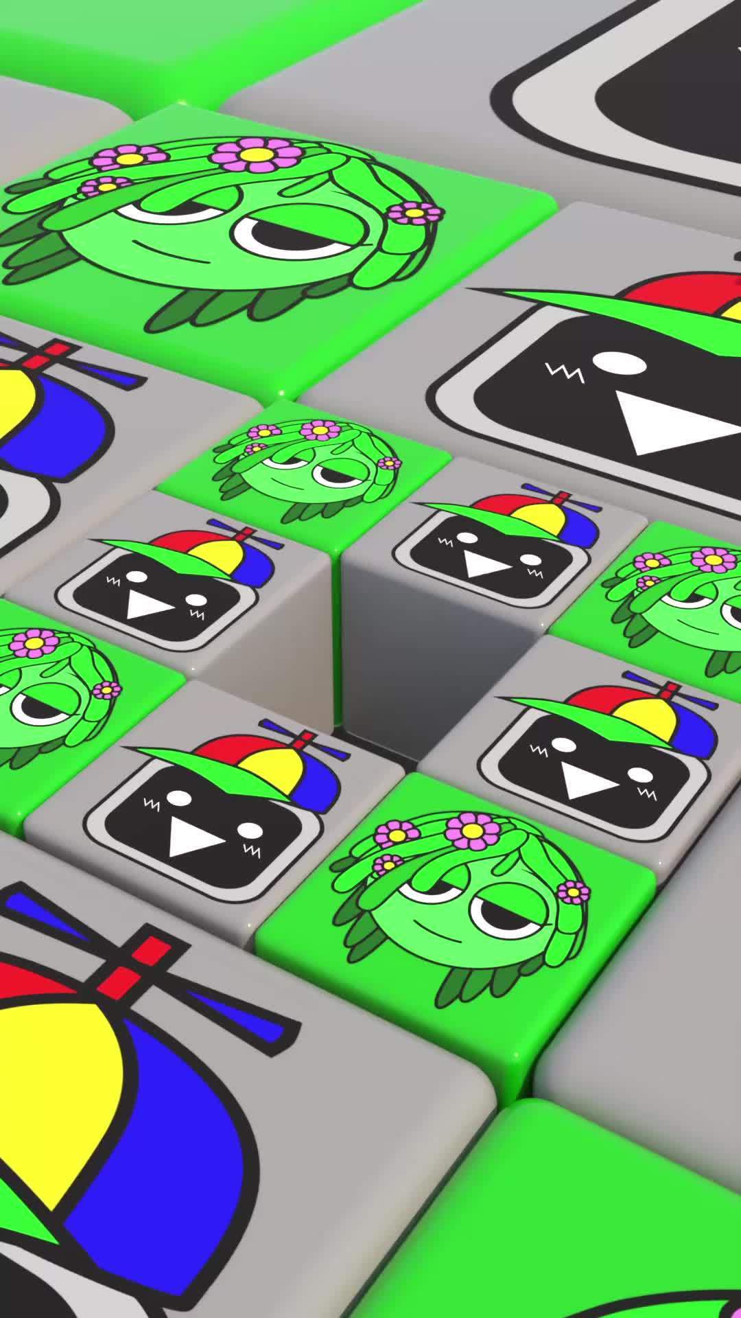 无限循环的方块!