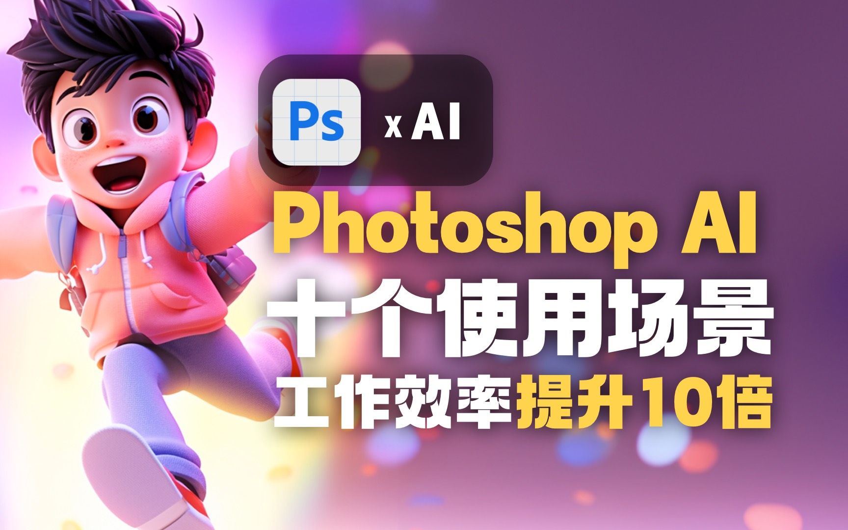 掌握这10个Photoshop (Beta)版本 AI 绘画使用场景大全,让你的工作...