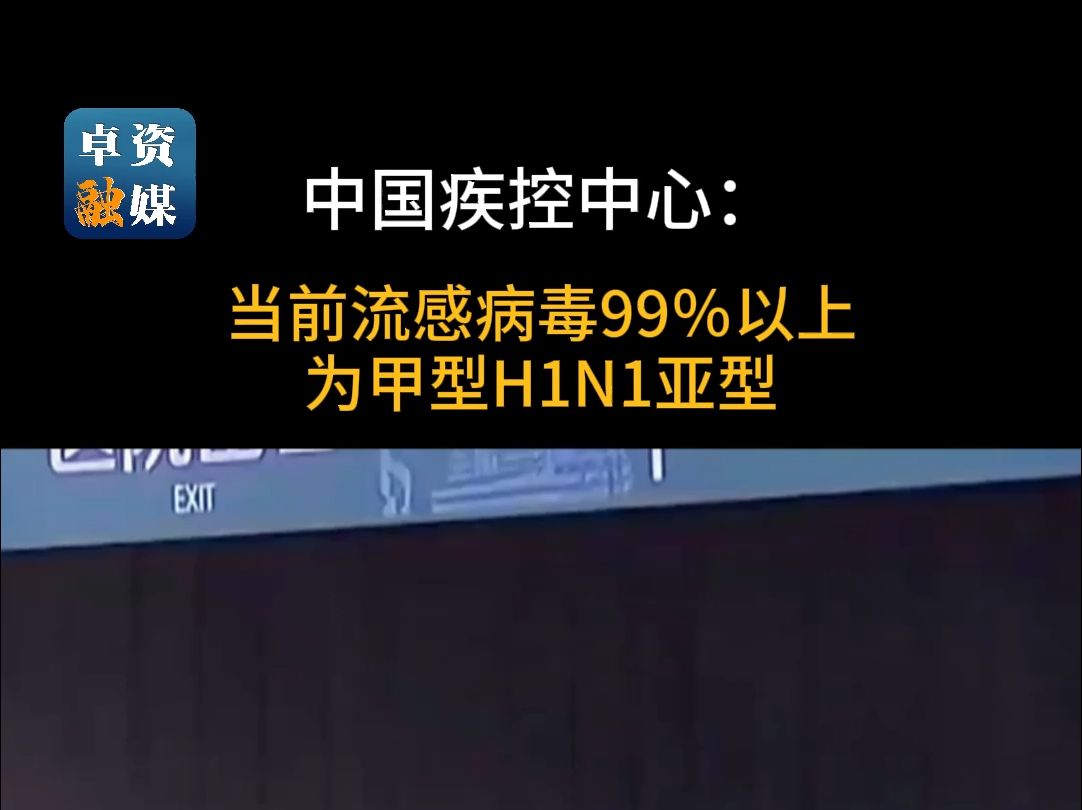 中国疾控中心:当前流感病毒99%以上为甲型H1N1亚型(编辑:白沐荣 ...