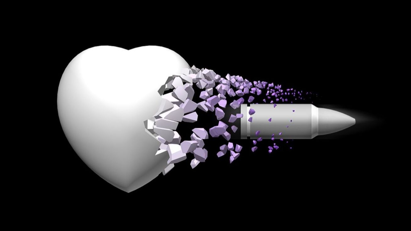 C4D动画_破碎效果器的应用(子弹穿心演示)