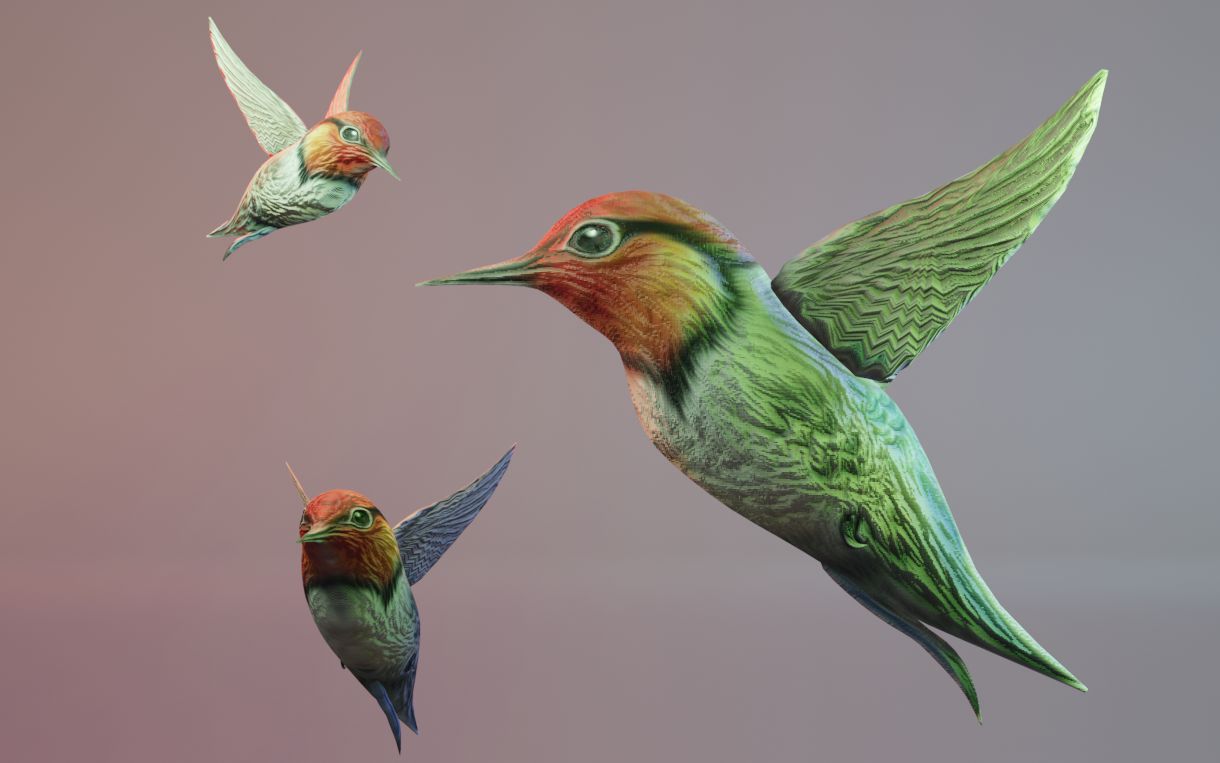 blender简单动物建模入门一只小小鸟