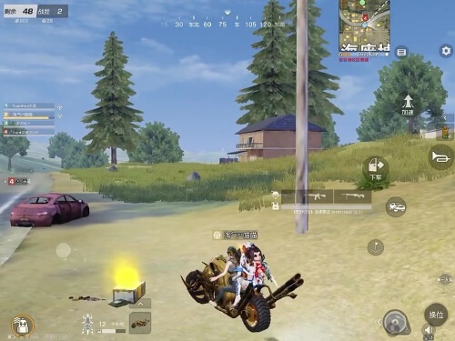 带富婆玩逗她开心还可以刷点钻石荒野行动小进荒野行动荒野行动战火...