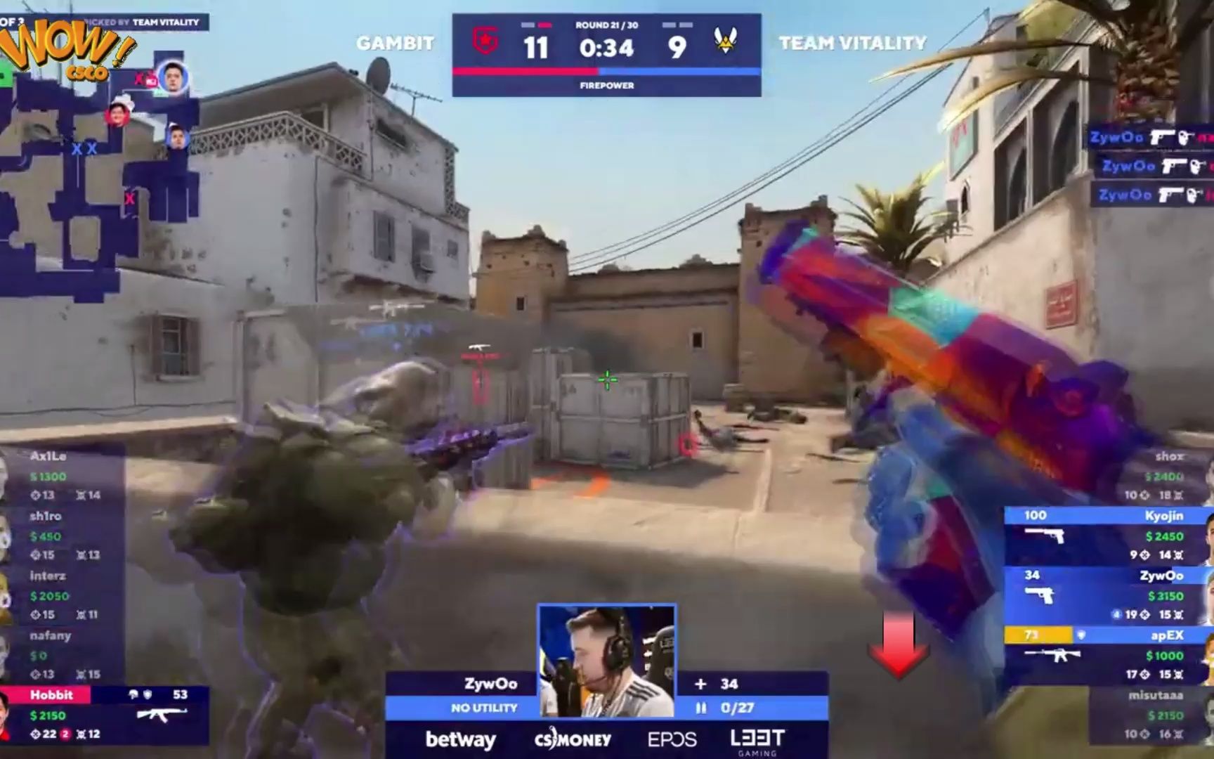 【CSGO】老歪一分钟教你高配如何设置,看敌人更清晰!