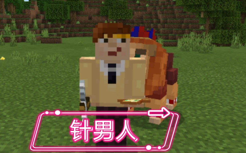 【我的世界Minecraft】针男人籽岷大战黑暗君主Null——没有针男人打...