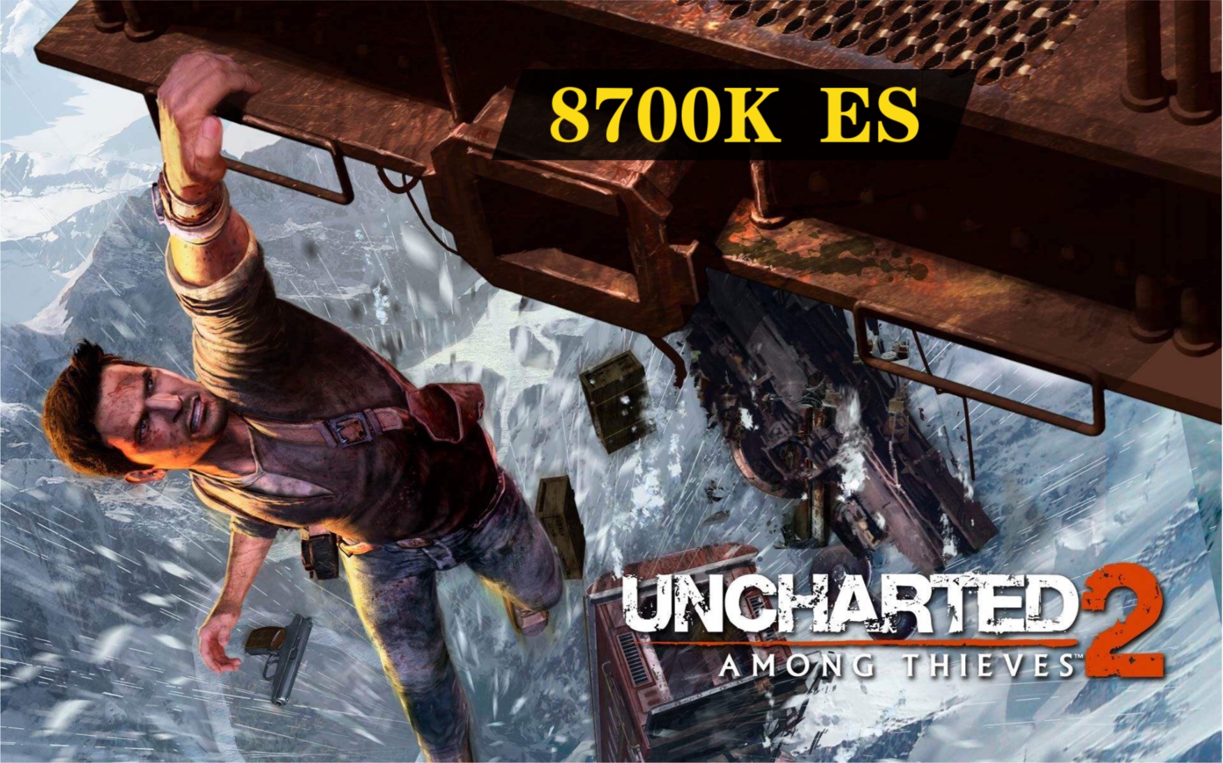 rpcs3 ps3模拟器 神秘海域2 8700K es QNLV,4.5g no tsx测试