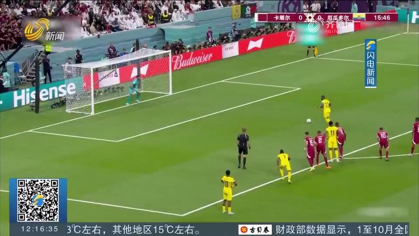 关注!世界杯揭幕战:东道主卡塔尔队0:2不敌厄瓜多尔队