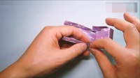 手工DIY戒指盒子,看一遍就能学会简单又漂亮戒指盒的折纸游戏