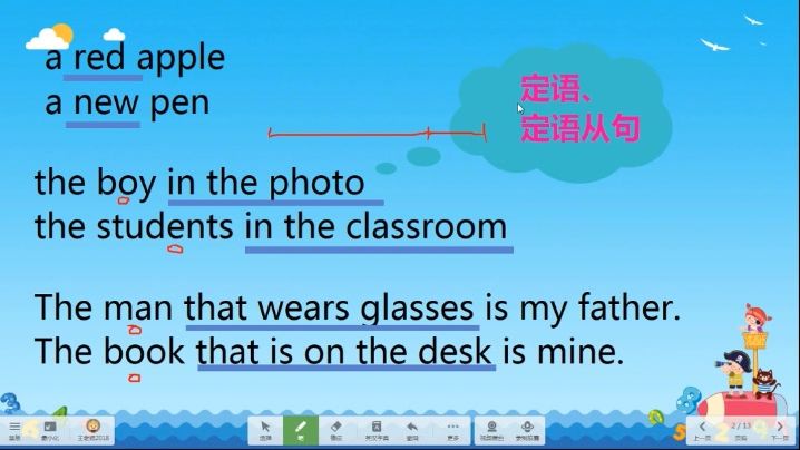 中学英语语法从句讲解课,定语从句的关系代词that,which和who