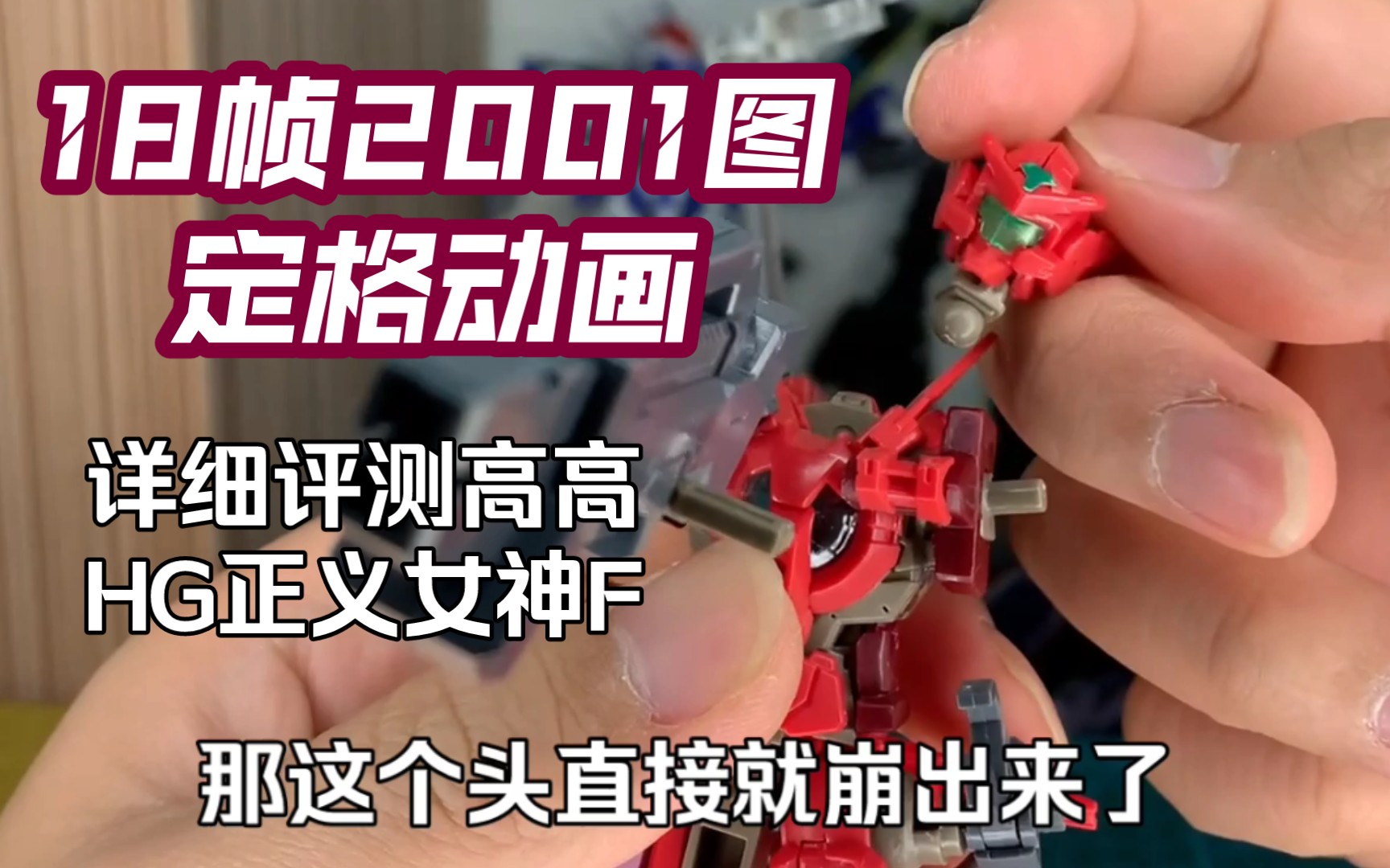 【赛艇玩胶】定格18帧2001张+详测高高hg正义女神F(附巴巴托斯消息...