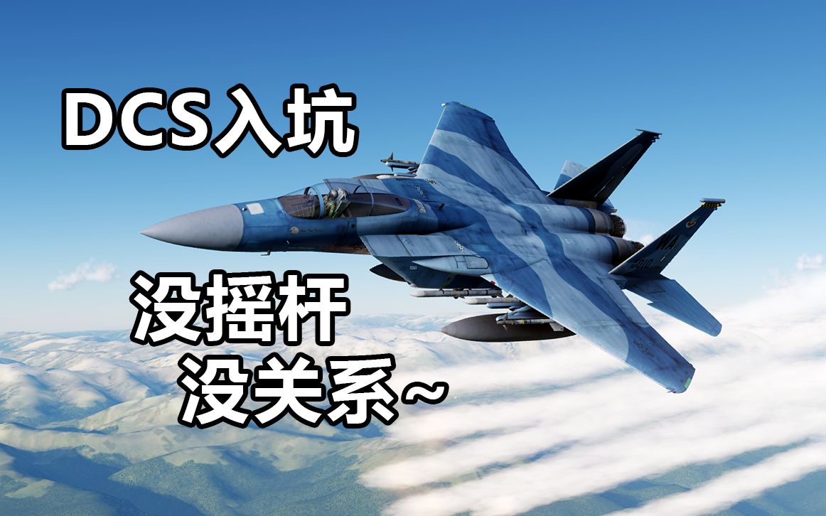 DCS入坑指南:用便宜的外设开飞