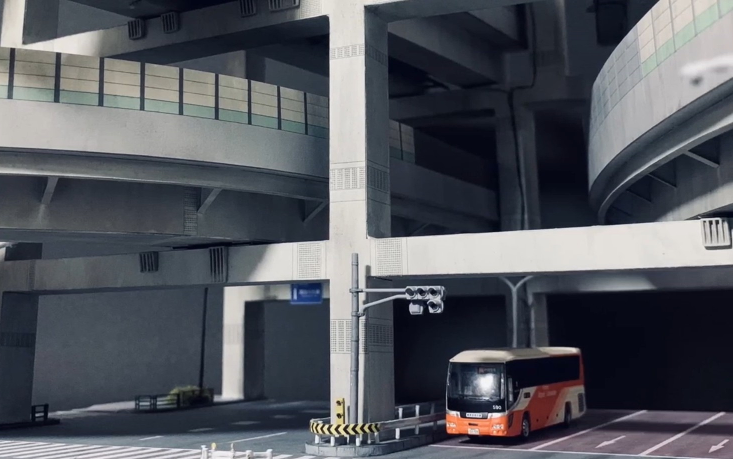 【微缩场景模型制作教程】日本首都高架模型制作教程