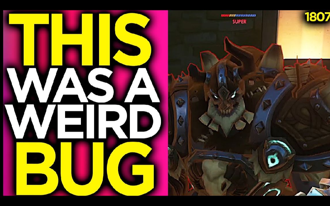 Super也不知道这个bug是怎么发生的! - 守望先锋有趣时刻 1807