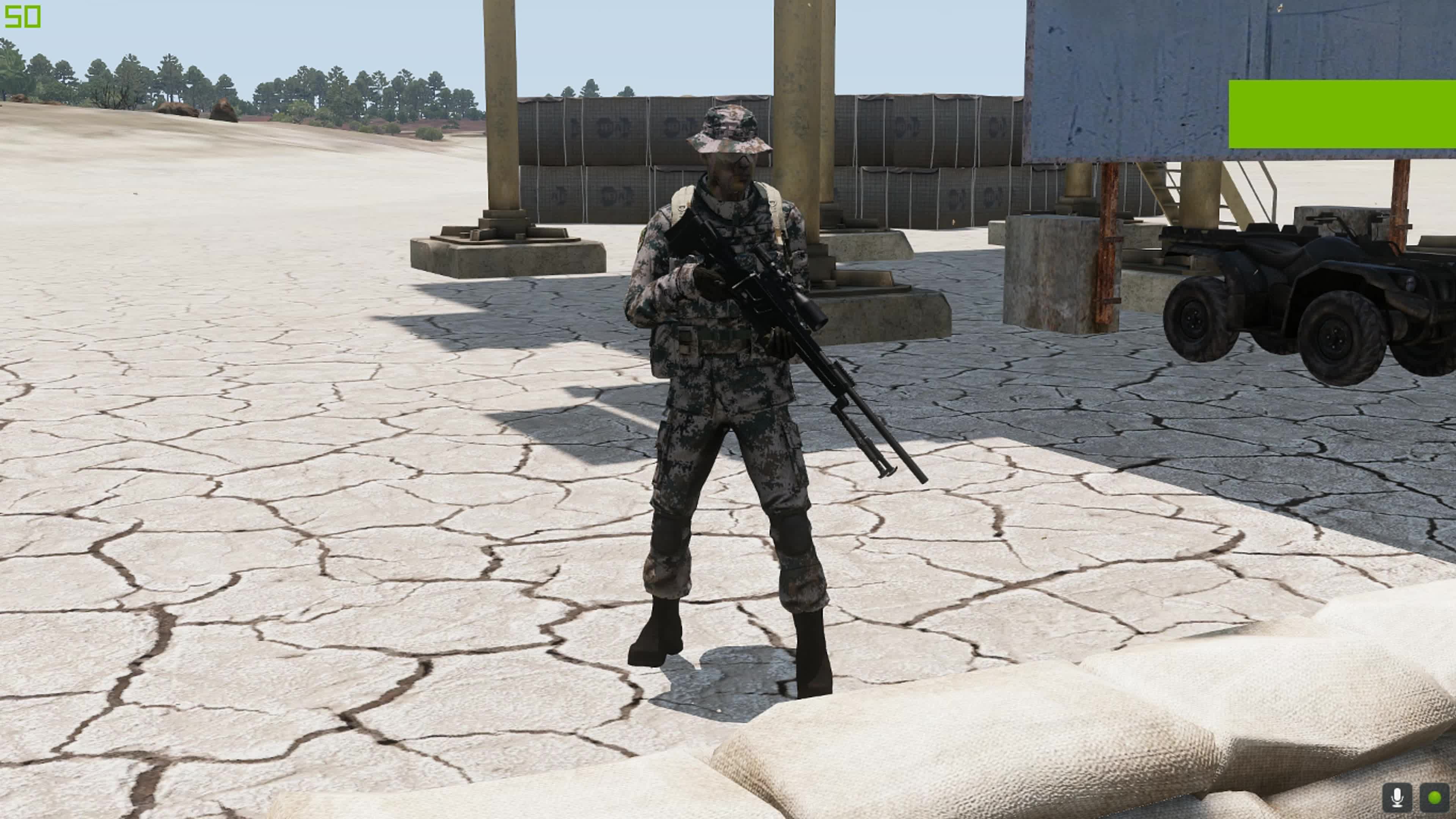 Arma|CS/LR4狙击步枪射击练习