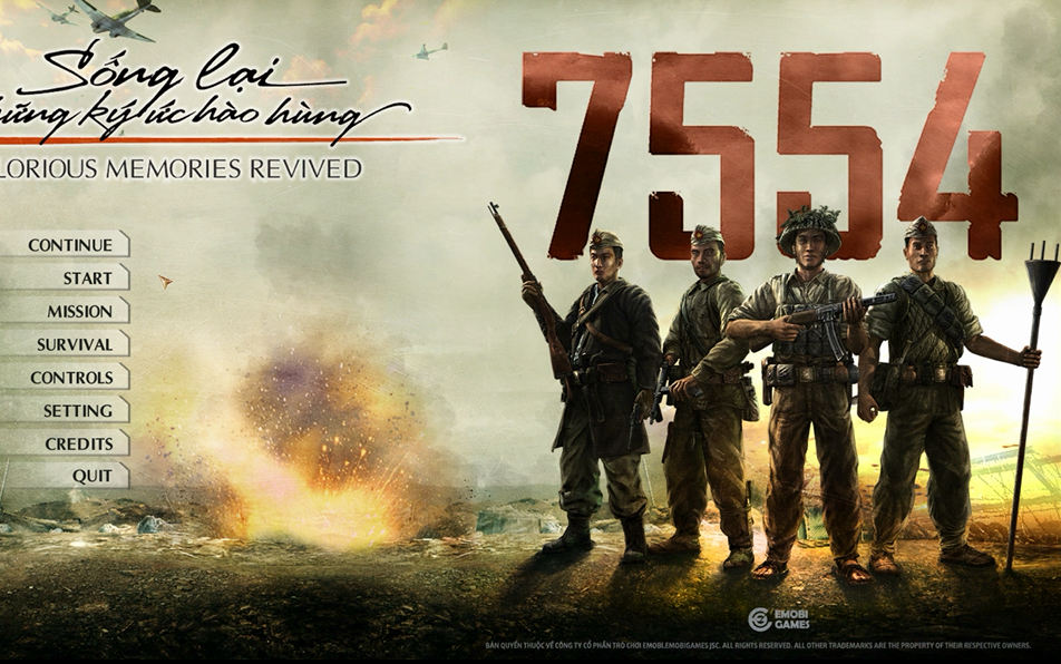 试玩发售于2012年的越南FPS游戏——《7554》(风格略像使命召唤5)