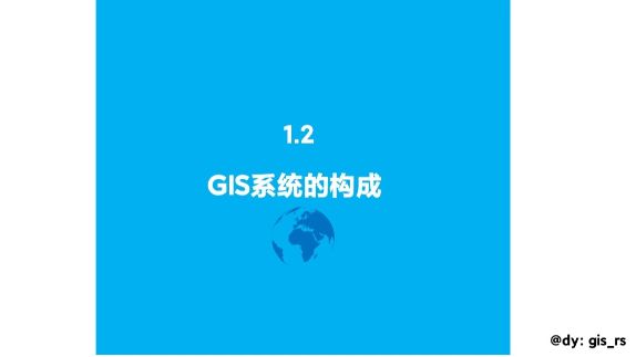 1.2GIS系统的构成#软件