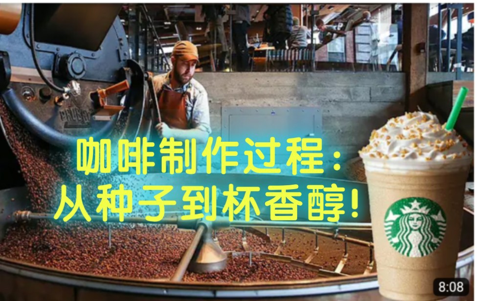 探秘咖啡的制作过程:从种子到杯香醇!