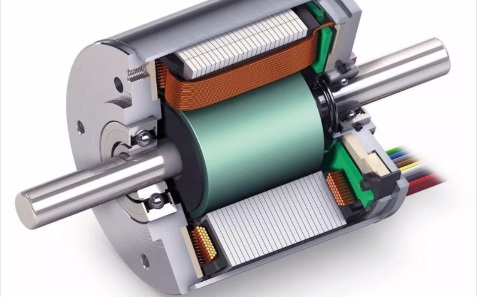 电动机原理-实物拆解