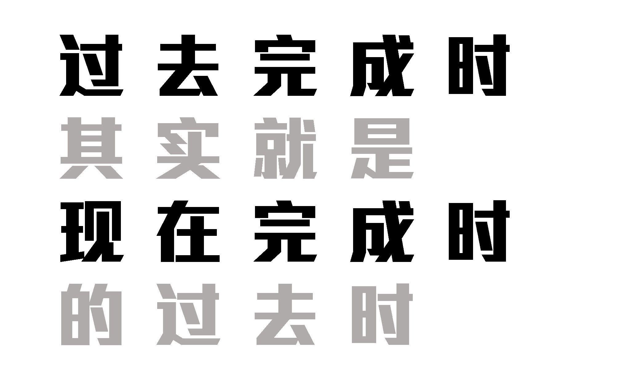 “过去完成时”是“现在完成时”的过去时;“过去完成进行时”是“...
