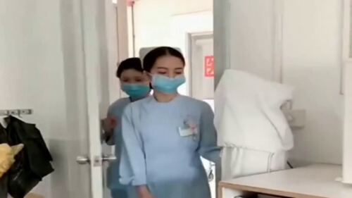 这是我见过最可爱的白衣天使,空余时间太会玩了!