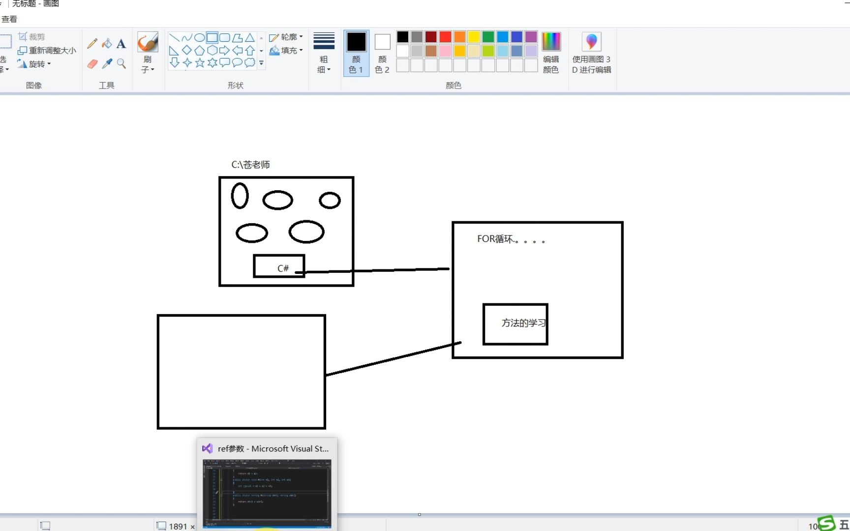 C#编程之方法的递归