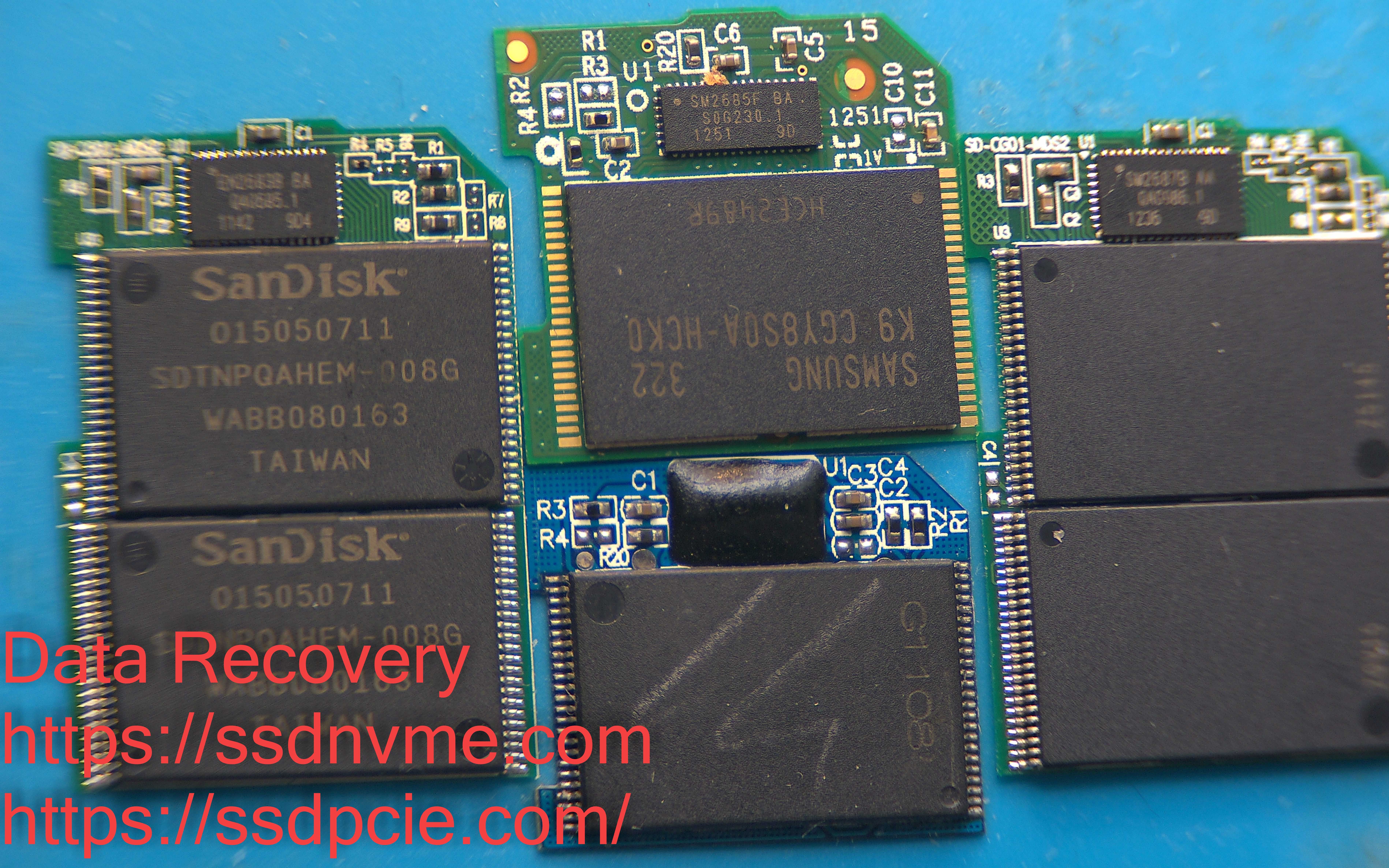 SD存储卡,TSOP48,存储芯片 数据恢复,读取芯片底层二进制 恢复数据