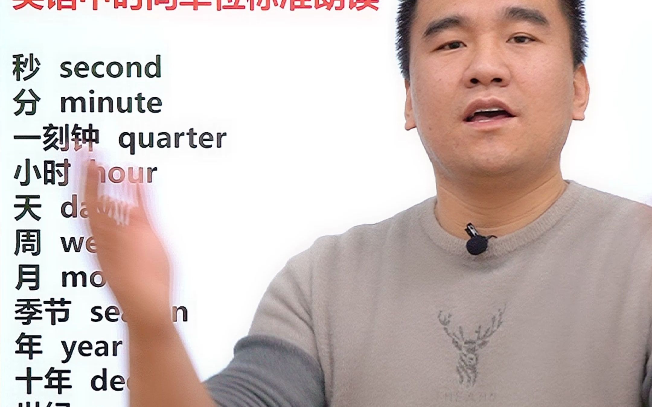 这些时间单位,你真的读对了吗?