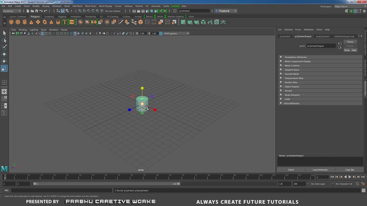 如何用maya2017创建复杂模型干货满满