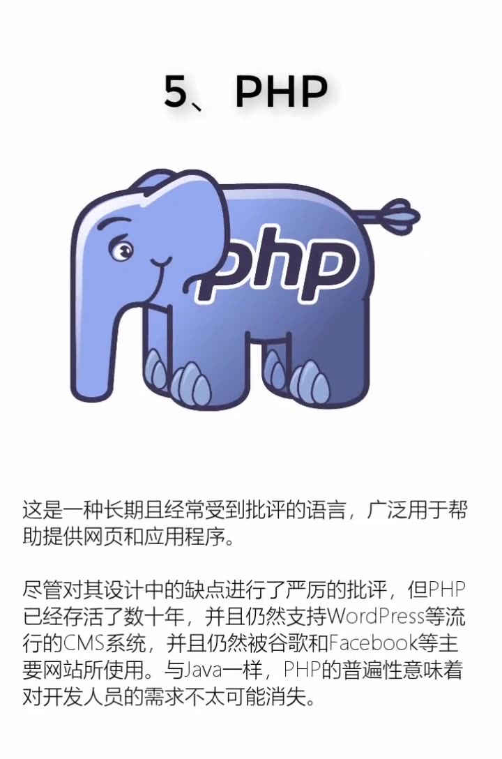 当前世界上最流行的编程语言 你喜欢哪个?