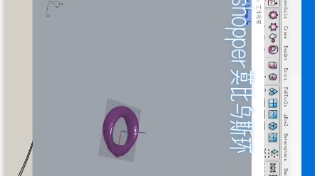 grasshopper莫比乌斯环