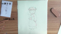 心拥于你:《古风伞一》的教学全过程,会画画的女孩子真好!