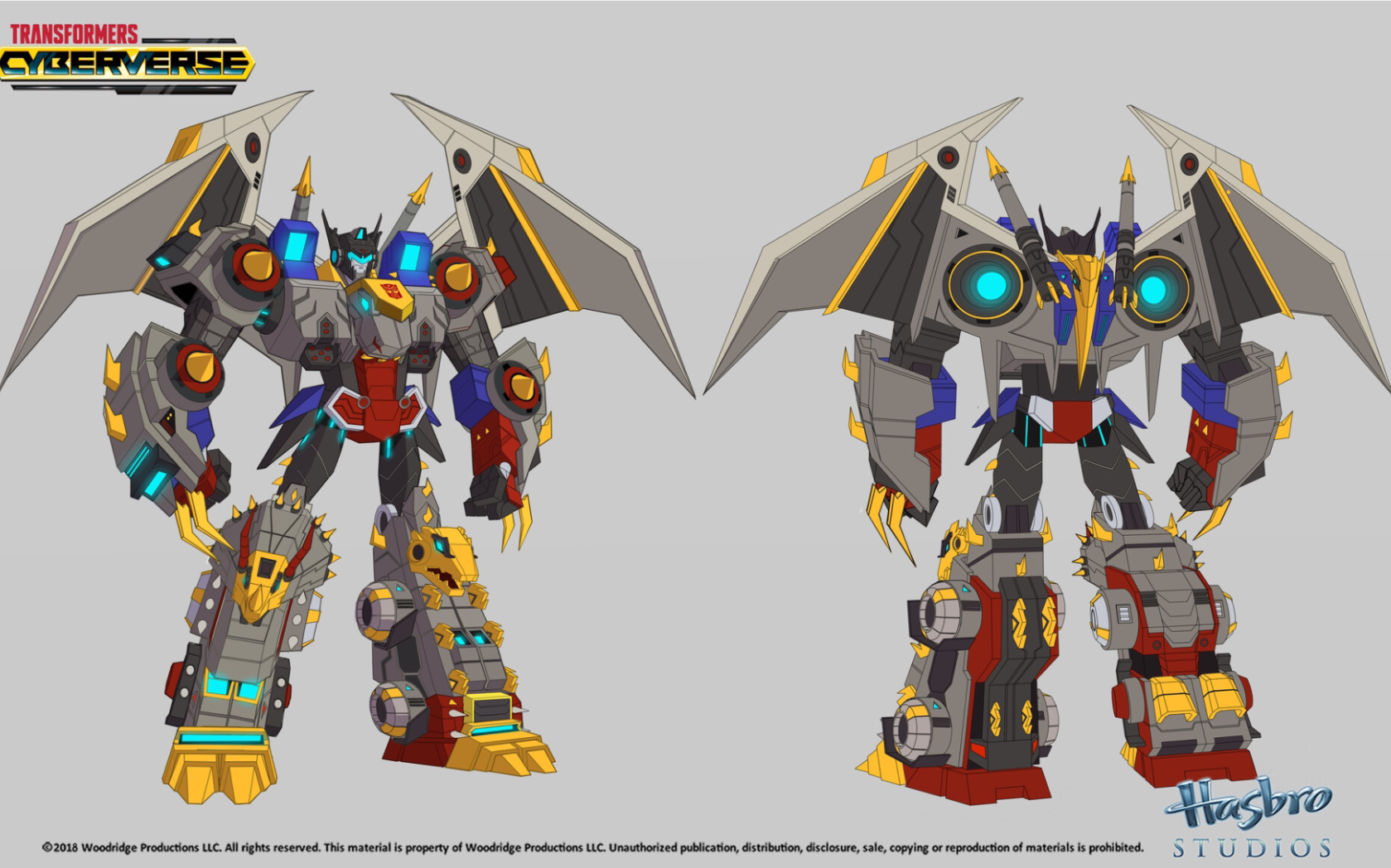 变形金刚 塞伯志 Cyberverse 第4季 人物设定图集 [动画片赛博坦传奇/...