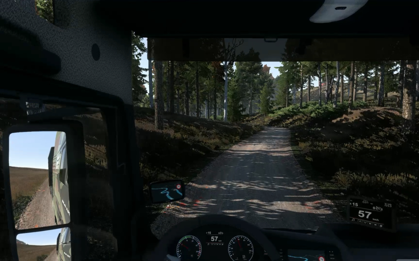 欧卡2画质mod 4K树木纹理!