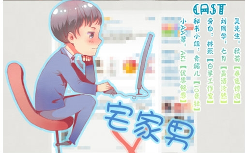 【晏语泠然】配音社出品莫里原作《宅家男x御宅男》全1期