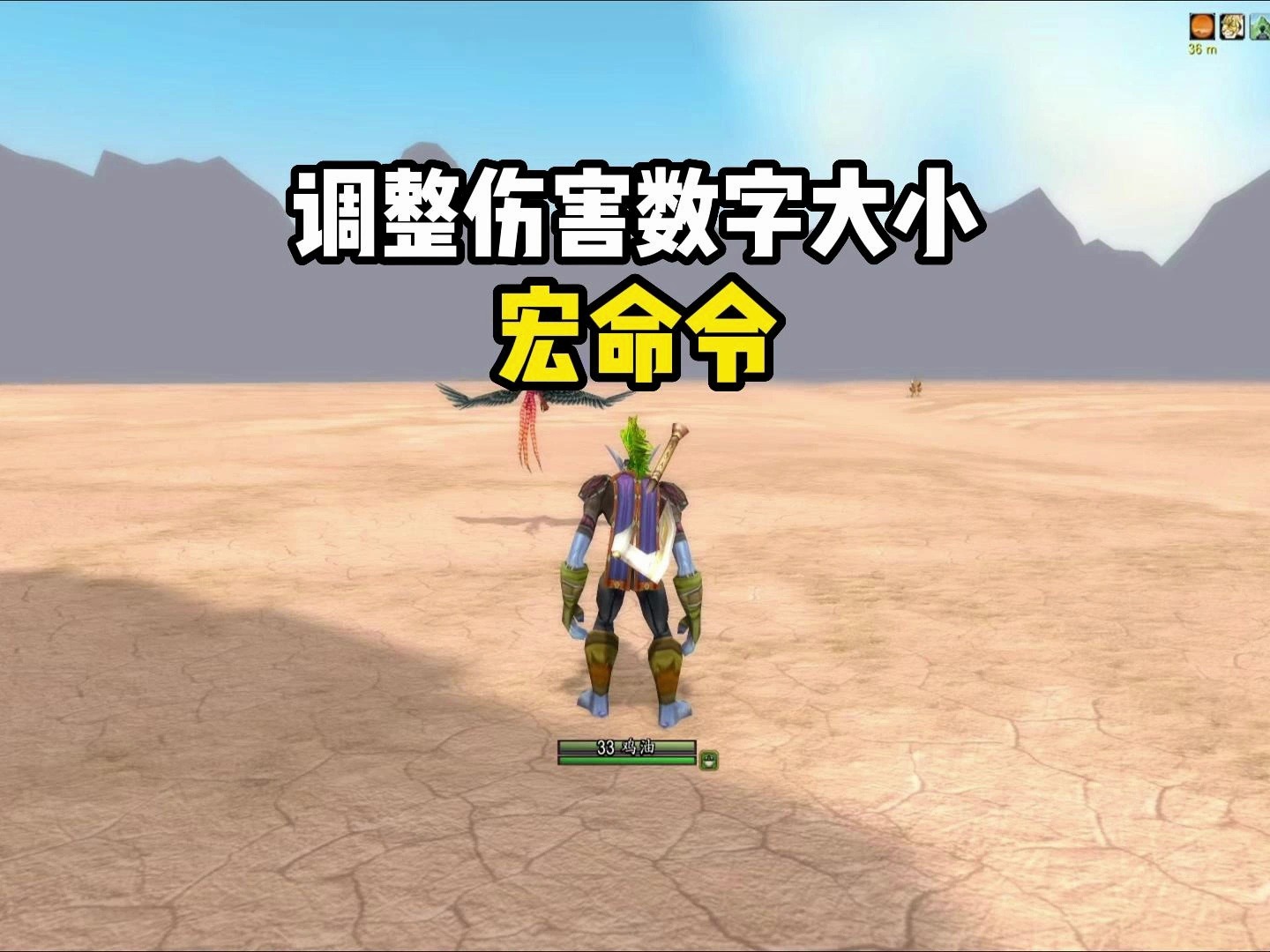 调整伤害数字大小宏命令 魔兽世界怀旧服 硬核模式