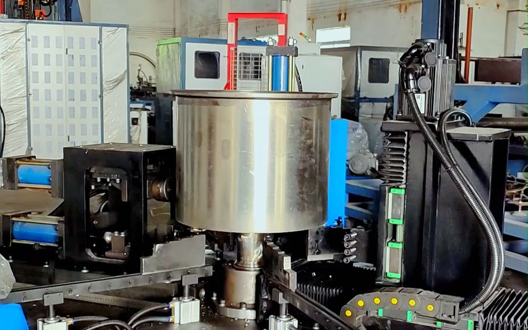 多功能自动翻边机-切边卷边翻边